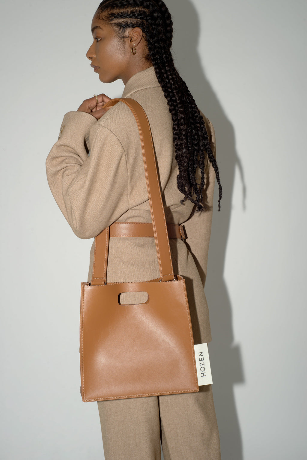 Sample Tan Lunch Bag • Camel – HOZEN